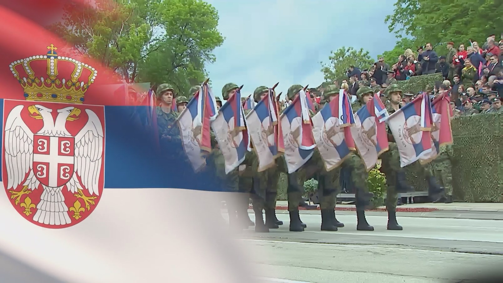Republika Srpska okićena zastavama Srbije i Srpske povodom Dana srpskog jedinstva - RTV Pančevo