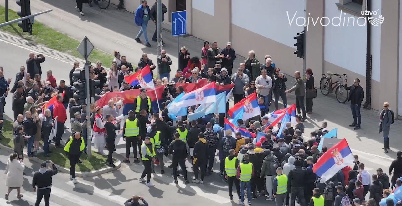 Studenti iz Novog Sada peške ka Beogradu: Hiljade koraka podrške velikom skupu 12. aprila - RTV ...